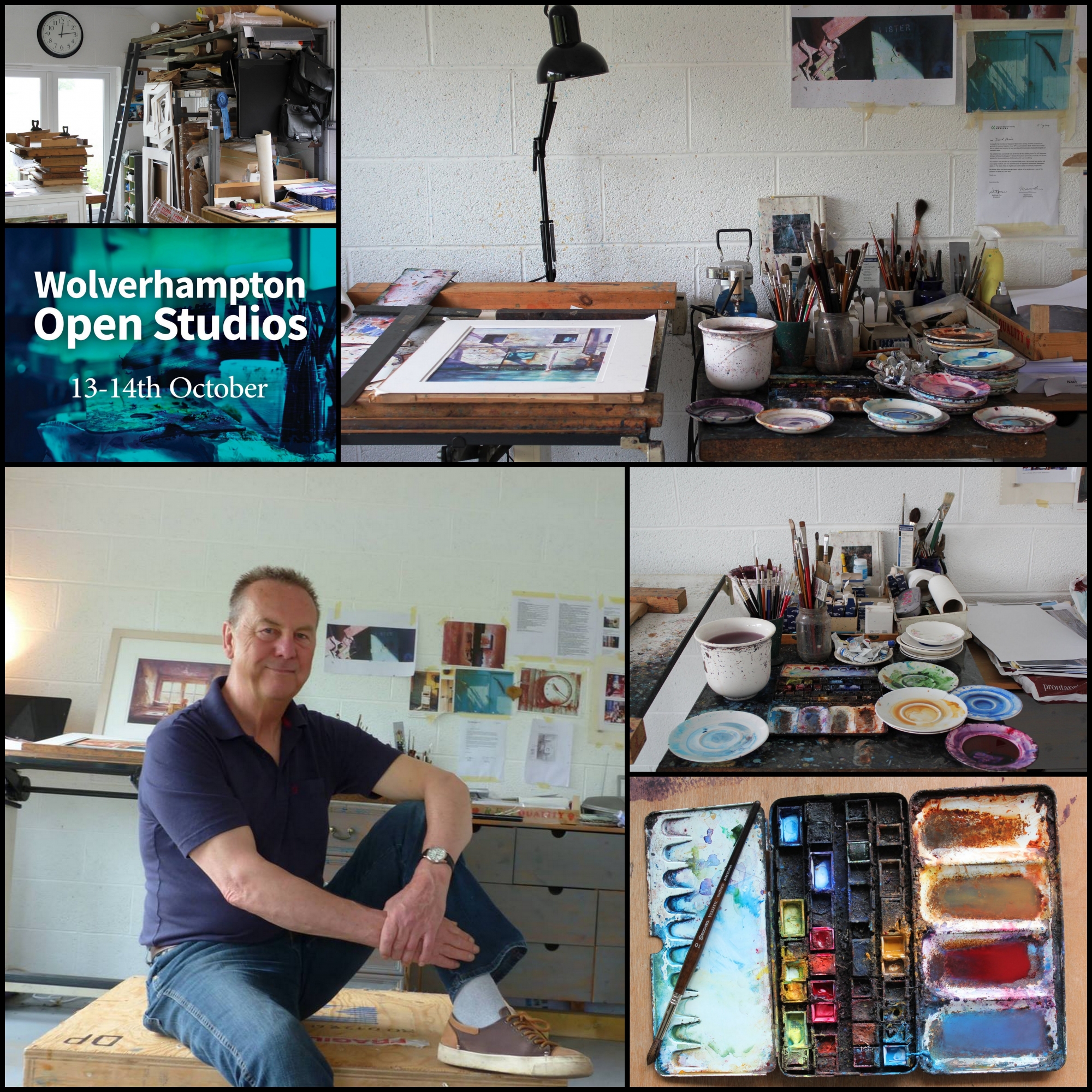 David Poxon RI participates in Wolverhampton Open Studios – Royal ...