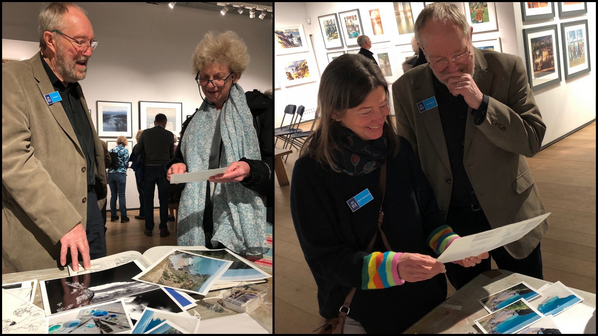 First day of the 207th Exhibition… – Royal Institute of Painters in ...