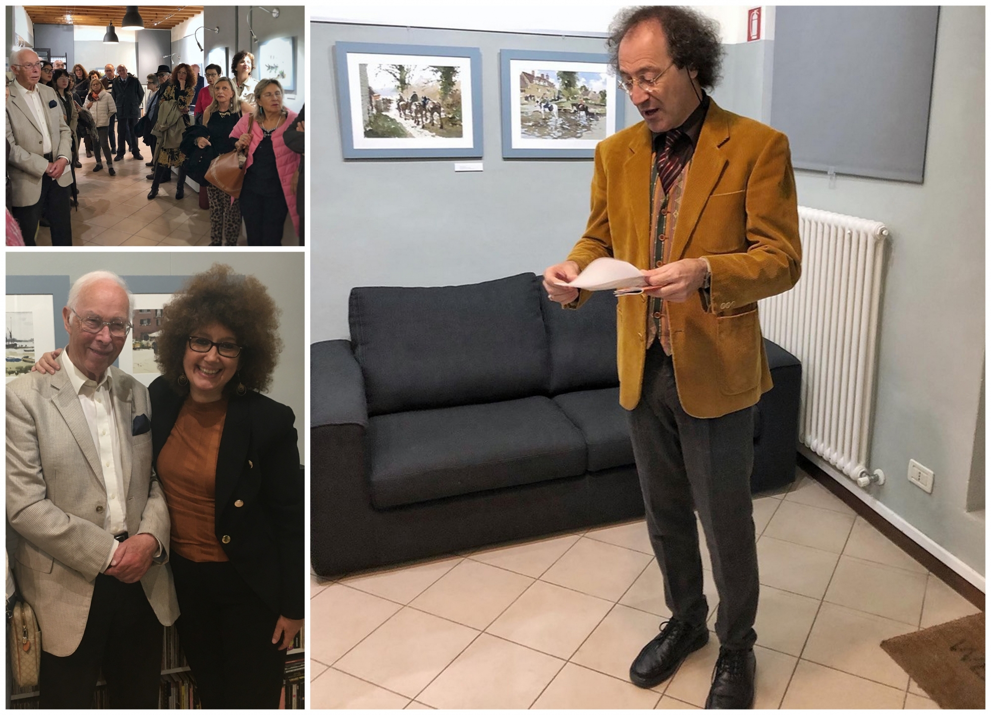 An exhibition and demonstration in watercolour by John Yardley RI ...