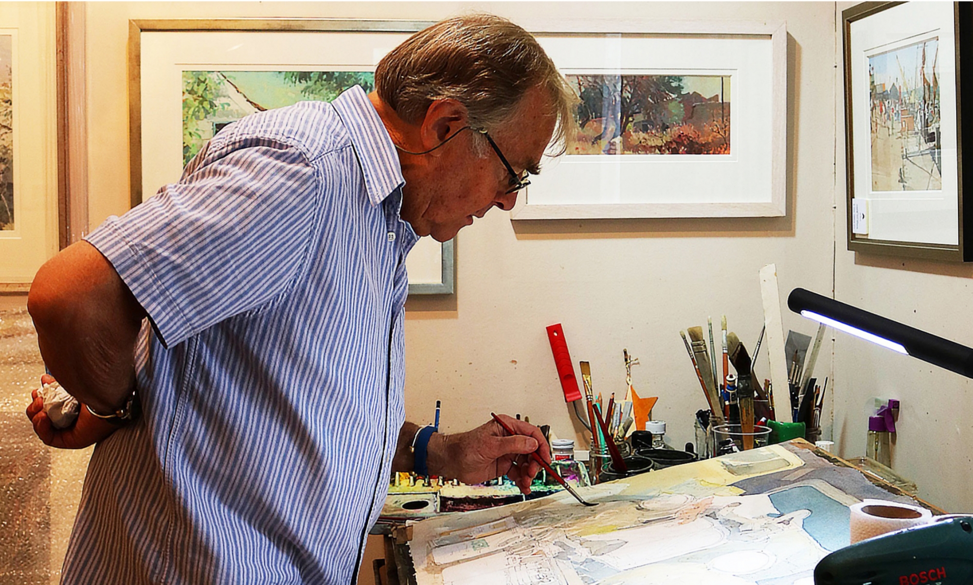 Paul Banning RI RSMA WGA – Royal Institute of Painters in Water Colours