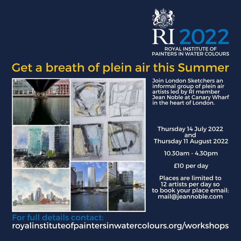 RI London Sketchers – Royal Institute of Painters in Water Colours