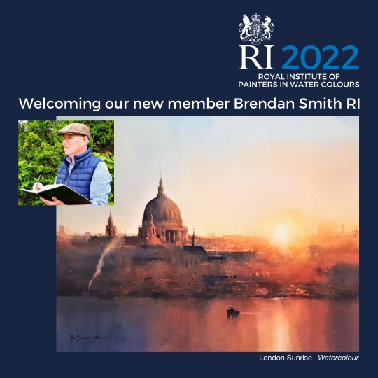 Welcome Brendan Smith RI – Royal Institute of Painters in Water Colours