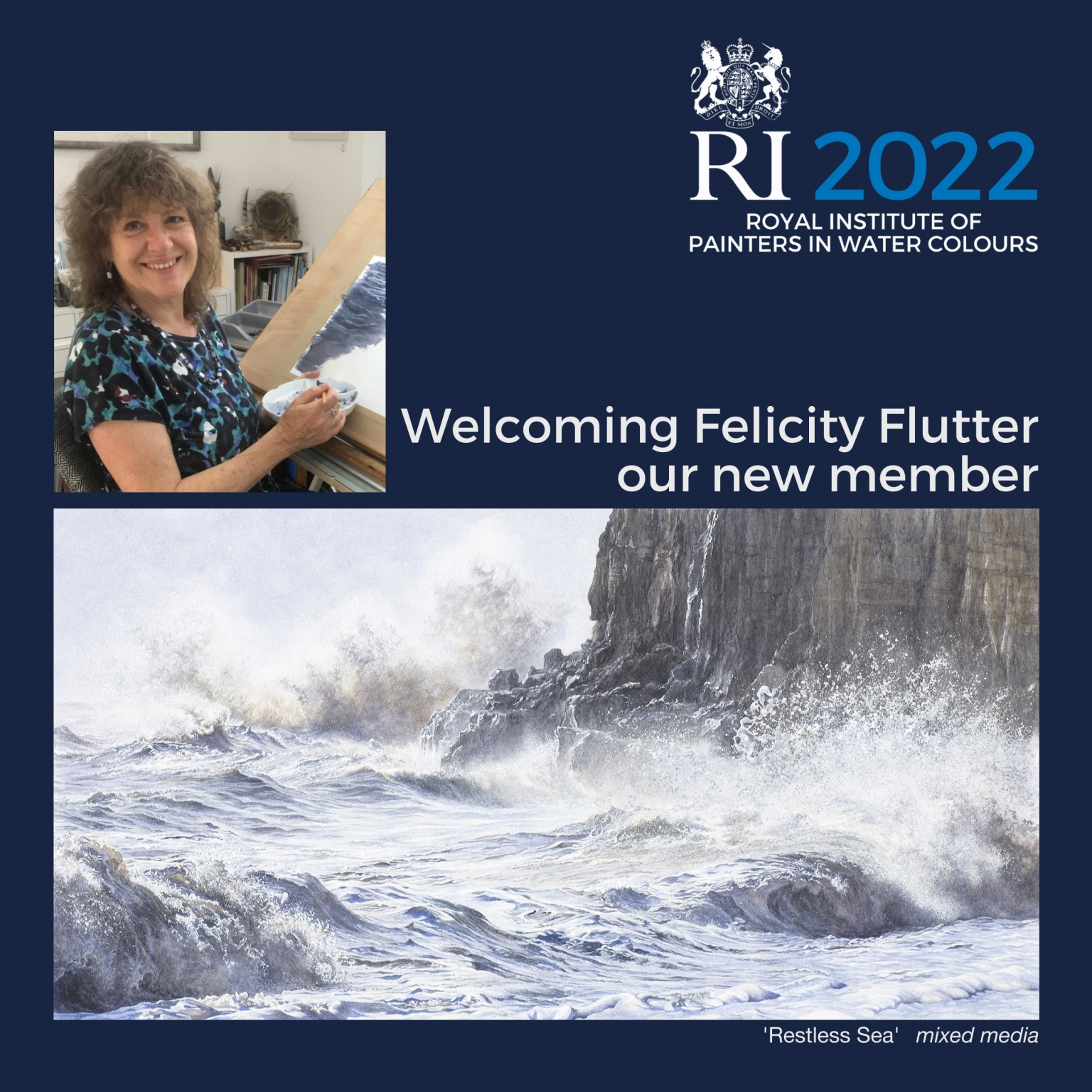 Welcome Felicity Flutter RI – Royal Institute of Painters in Water Colours