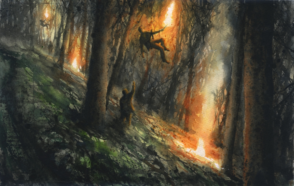 Gary Cook on climate destruction – Royal Institute of Painters in Water ...