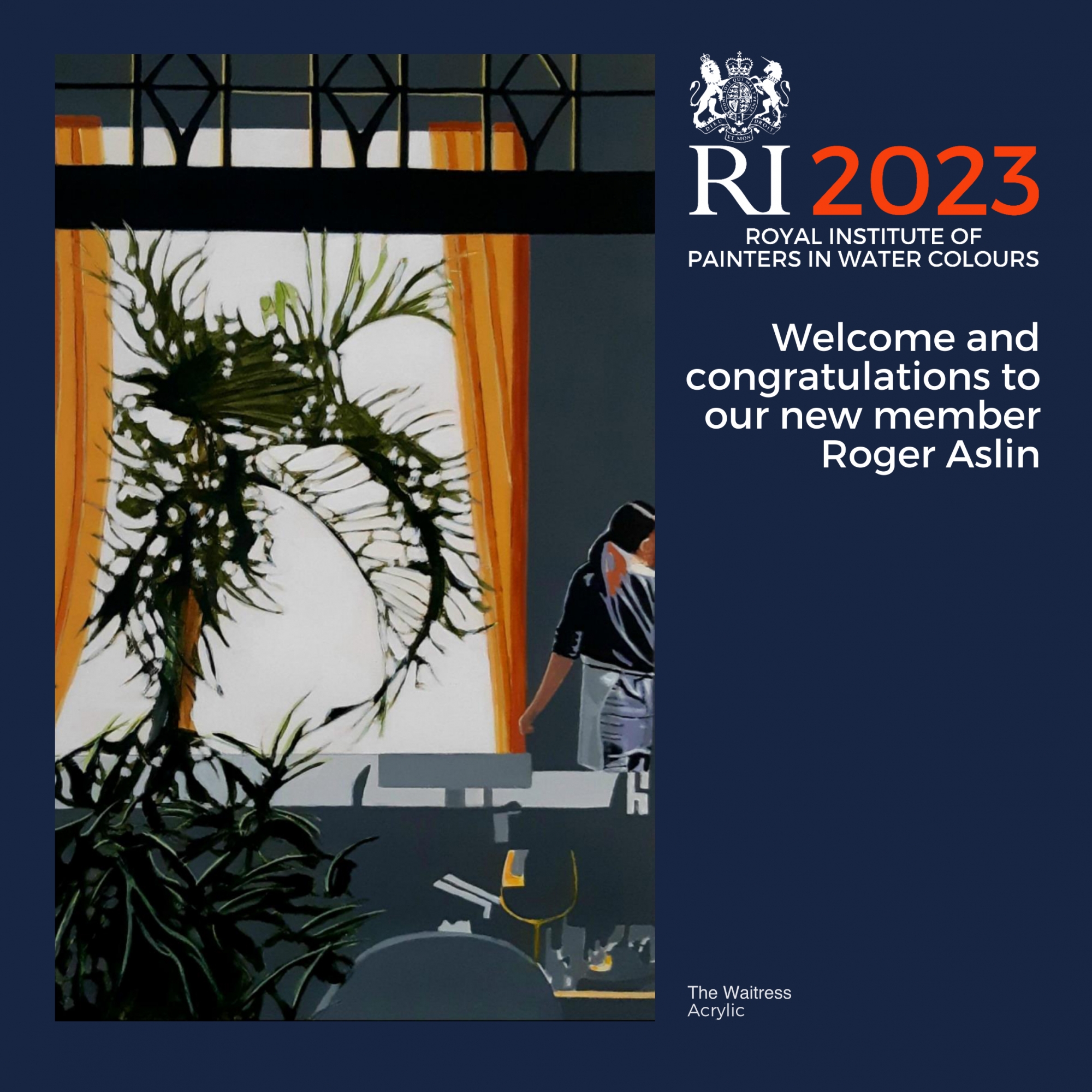 Welcome Roger Aslin RI – Royal Institute of Painters in Water Colours