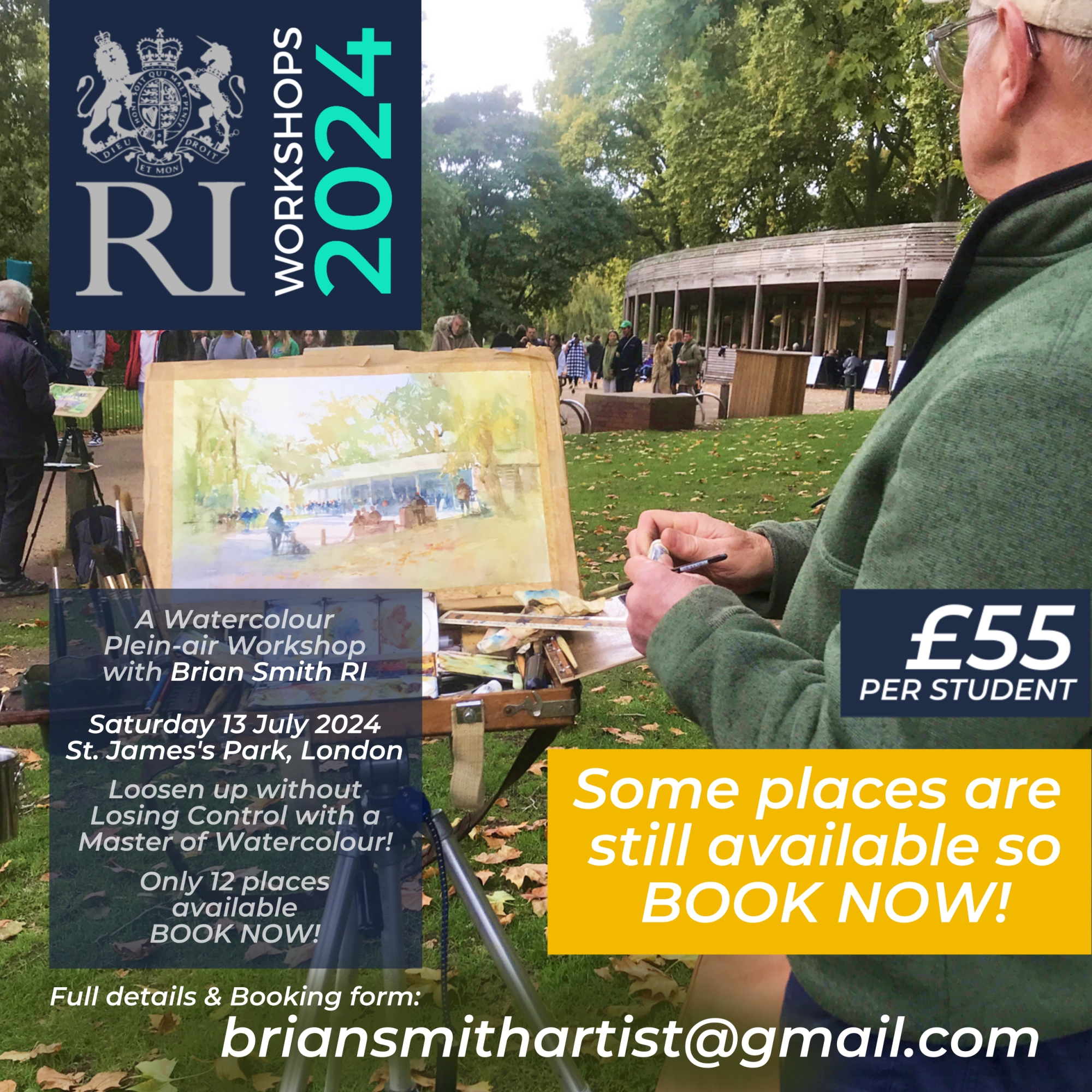 A Watercolour Plein-air Workshop with Brian Smith RI – Royal Institute ...