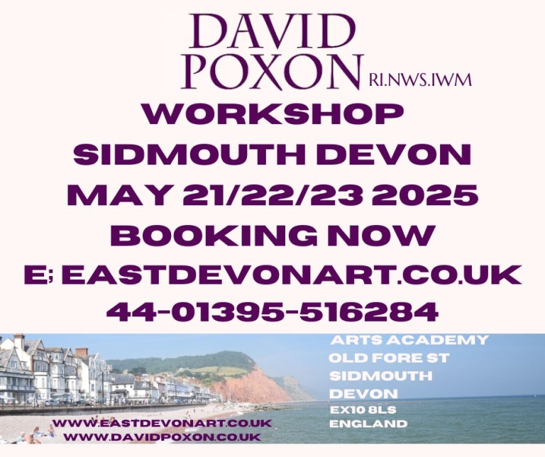 David Poxon RI Workshop 2025 – Royal Institute of Painters in Water Colours